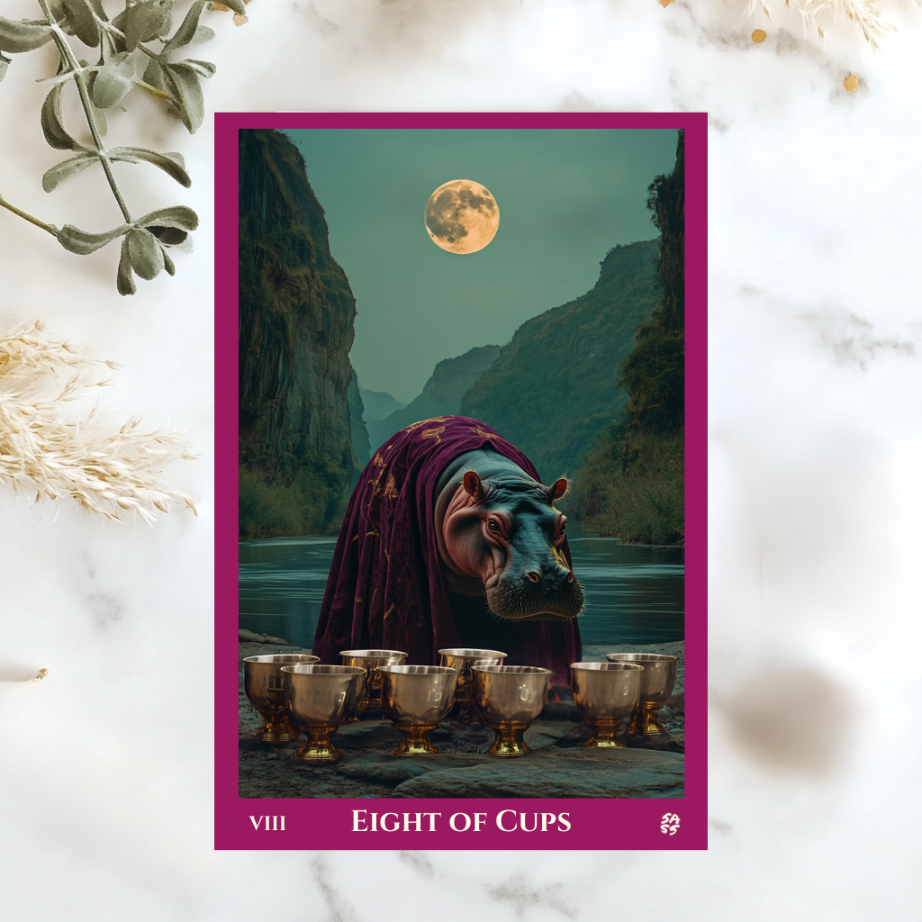 Tarot Card of the Week (March 10 – 16, 2025): Eight of Cups - Sasstrology